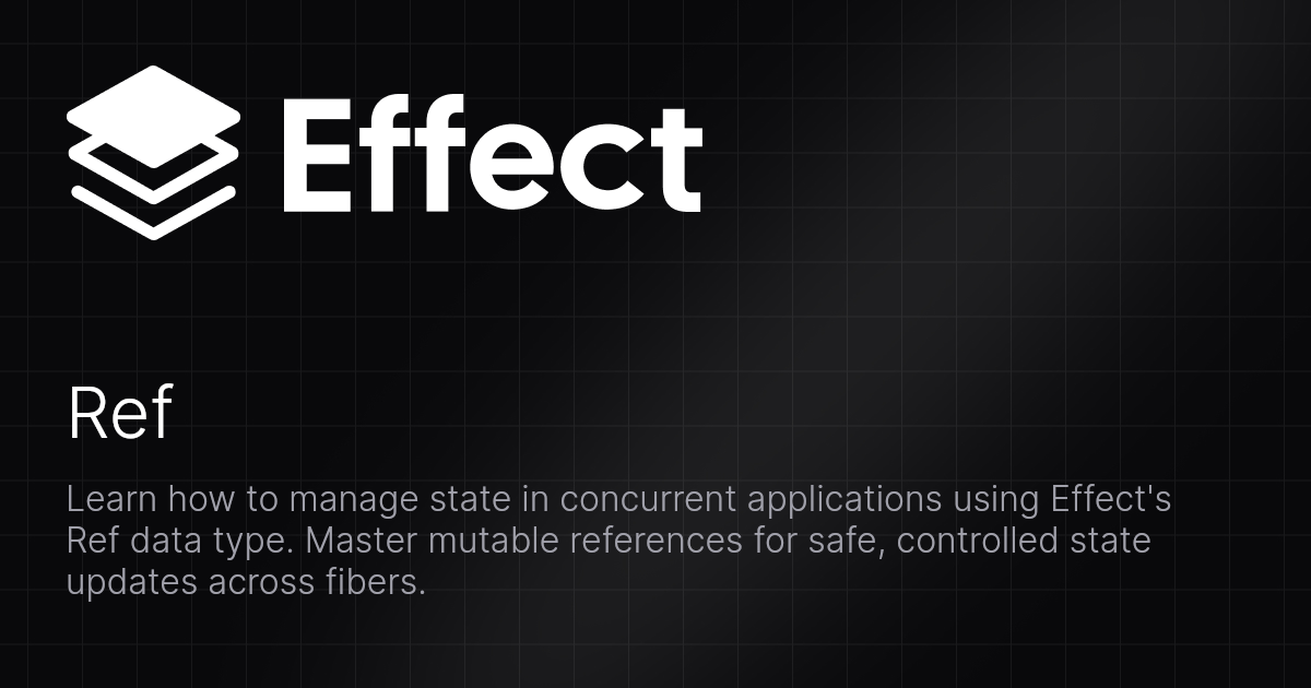 Ref Effect Documentation 